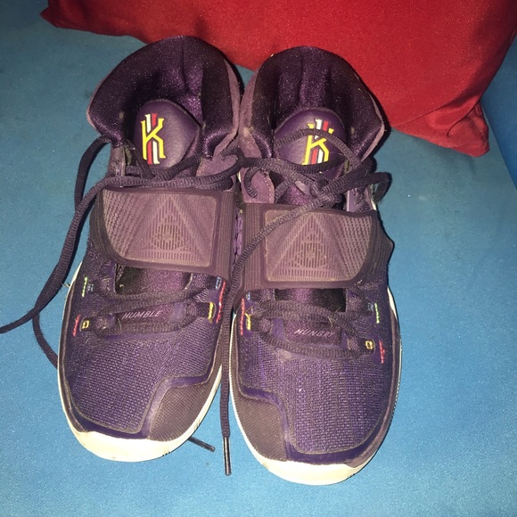Nike | Shoes | Kyrie Irving Sneakers Nike High Top Two Sz 6 Big Boys ...